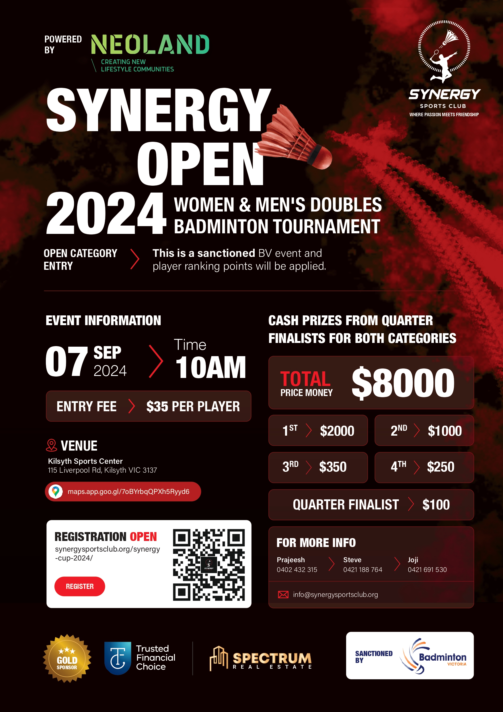 Synergy Cup 2024 - Synergy Sports Club